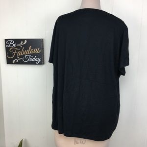 Just My Size | Tops | Nwt Black Jms Essentials Crew Neck Tshirt 5x ...